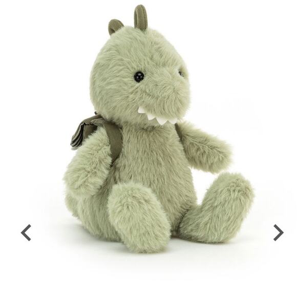 Jellycat | Toys | Nwt Jellycat Backpack Dino | Poshmark